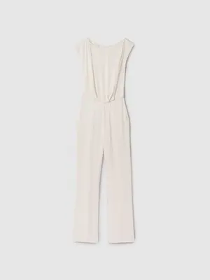 REISS Aurelia Draped Jumpsuit