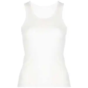 Wardrobe.NYC Scoop Neck Tank - White