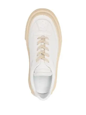 MAISON MARGIELA Contrasting-platform Sneakers - White