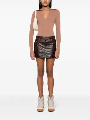 Calvin Klein Fine-ribbed Jumper - Brown