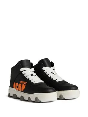 Dsquared2 Logo-lettering High-top Sneakers
