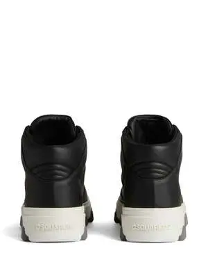 Dsquared2 Logo-lettering High-top Sneakers