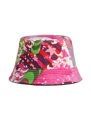 Dsquared2 Graphic-print Embroidered Bucket Hat