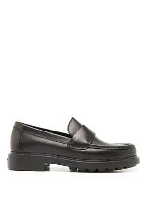 FERRAGAMO Penny-slot Leather Loafers