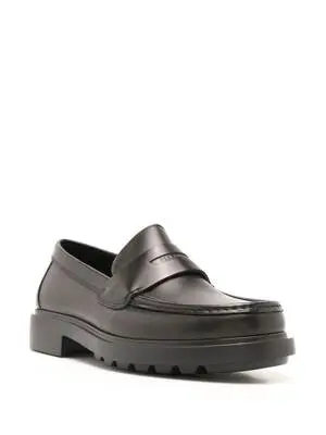 FERRAGAMO Penny-slot Leather Loafers