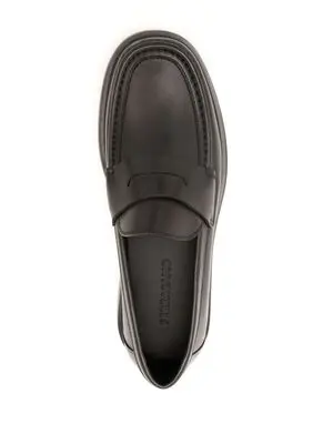 FERRAGAMO Penny-slot Leather Loafers