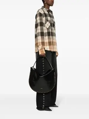 Isabel Marant Étoile Oskan Soft Shoulder Bag - Black