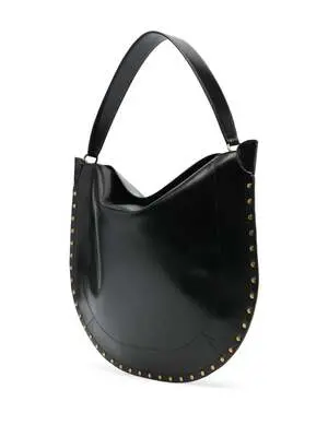Isabel Marant Étoile Oskan Soft Shoulder Bag - Black