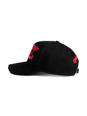 Dsquared2 Logo-appliqué Cotton Cap