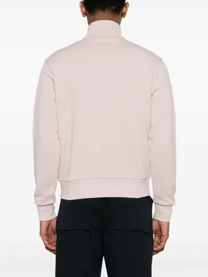 Moncler Logo-patch Cotton Sweatshirt - Pink