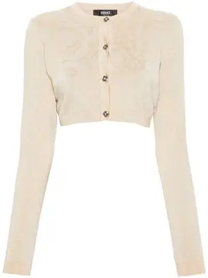 Versace Cropped Knitwear For Women