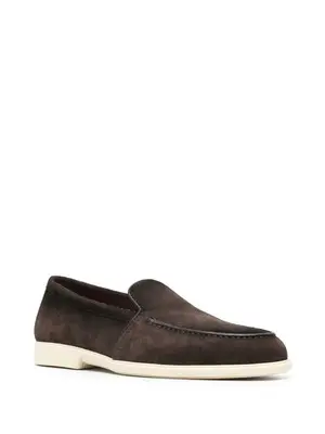Santoni Round-toe Loafers