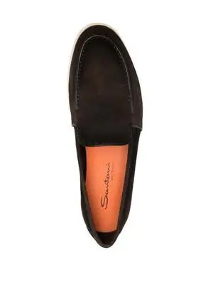 Santoni Round-toe Loafers