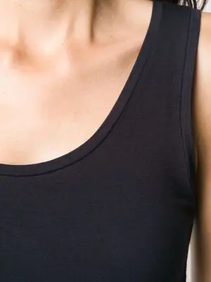 Majestic Filatures Scoop Neck Sleeveless Top - Blue