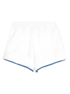 Sporty & Rich Prince Cotton Track Shorts