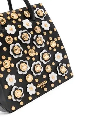 Moschino Stud-detailing Tote Bag