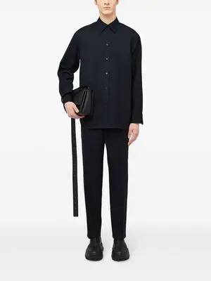 JIL SANDER Wool Tapered Trousers