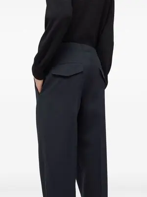JIL SANDER Wool Tapered Trousers