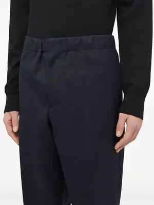 JIL SANDER Wool Tapered Trousers