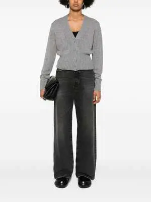 Fabiana Filippi Mélange Cashmere Cardigan - Grey