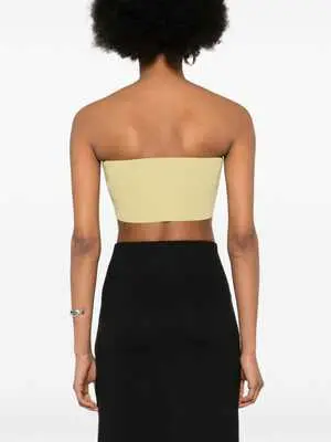 Fabiana Filippi Fine-ribbed Bandeau Top