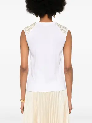 Fabiana Filippi Sequin-embellished Knit Top