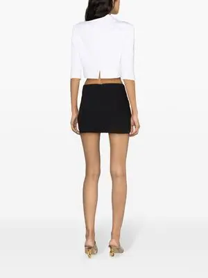 Patou Single-breasted Cropped Blazer