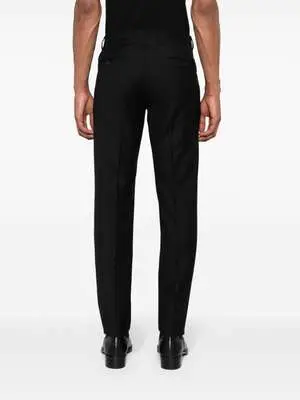 Dolce & Gabbana Pressed-crease Wool Trousers