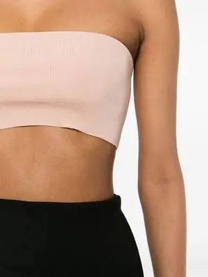 Fabiana Filippi Fine-ribbed Bandeau Top