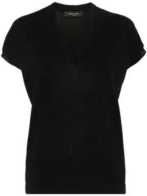 Fabiana Filippi V Neck T-shirts For Women