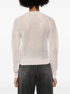 Fabiana Filippi Open-knit Jumper - Neutrals