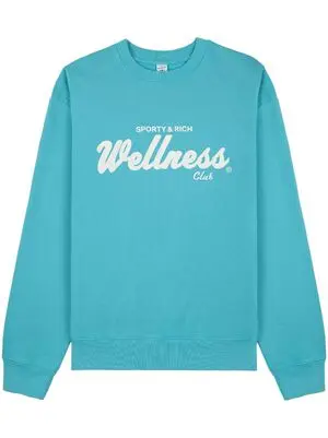 SPORTY & RICH Logo-print Sweatshirt