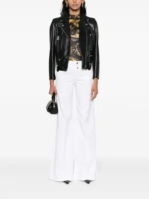 Versace Barocco Glitter Knit Top