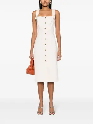 PATOU Denim Dungaree Dress