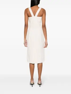 PATOU Denim Dungaree Dress