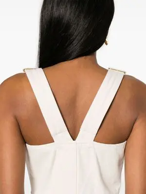 PATOU Denim Dungaree Dress
