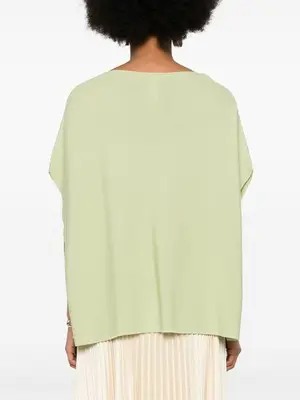 Fabiana Filippi Beaded-trim Sleeveless Top