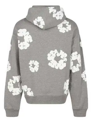 DENIM TEARS Printed Cotton Hoodie - Grey