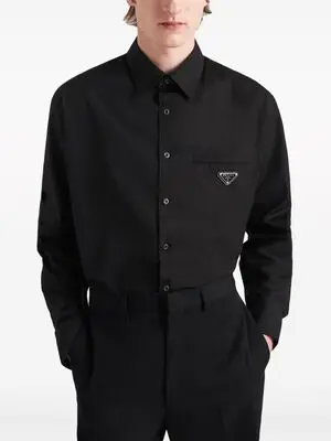 Prada Triangle-logo Shirt