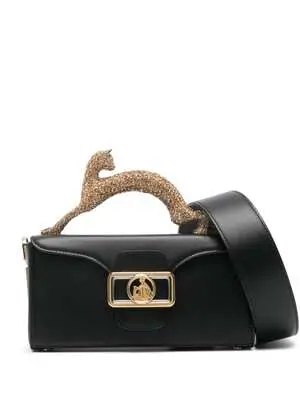 LANVIN Small Pencil Cat Tote - Black