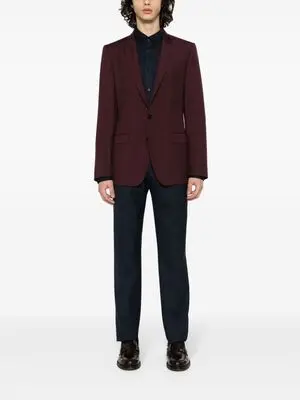 Calvin Klein Monogram-embroidered Cotton Shirt