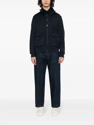Calvin Klein Monogram-embroidered Cotton Shirt