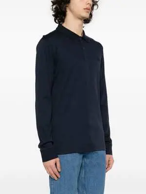 Calvin Klein Logo-patch Cotton Polo Shirt