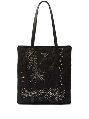 Prada Re-nylon Patchwork Tote Bag