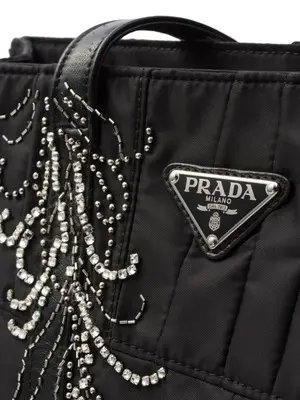 Prada Re-nylon Patchwork Tote Bag
