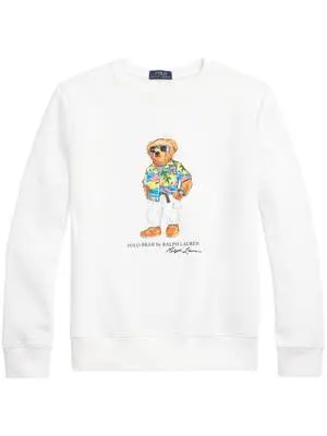 Ralph Lauren Bear Crew Neck Sweatshirt Sweatshirts Hoodies For Men