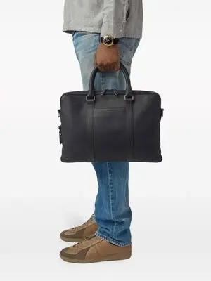 Shinola Navigator Gm Computer Briefcase - Black
