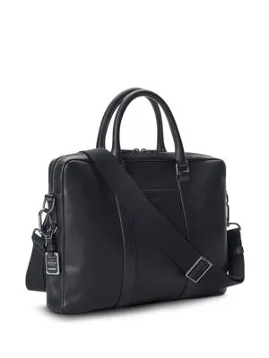 Shinola Navigator Gm Computer Briefcase - Black