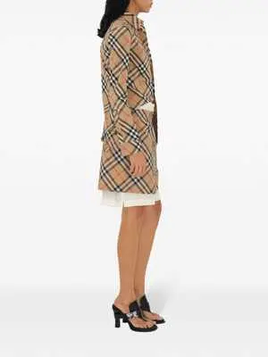 Burberry Check-pattern Cotton Shirt - Neutrals