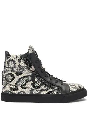 GIUSEPPE ZANOTTI Kriss High-top Sneakers - Black
